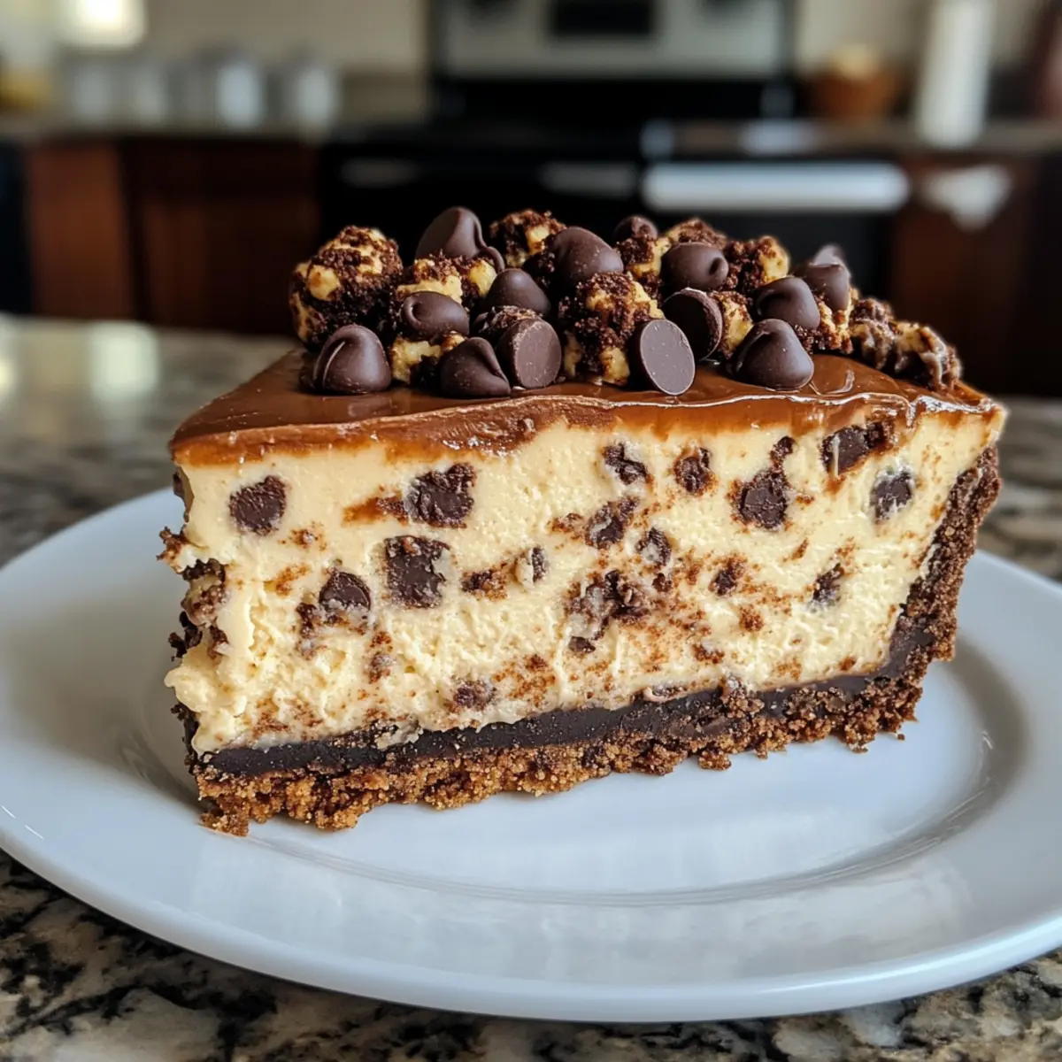 Irresistible Chocolate Chip Cookie Dough Cheesecake Recipe