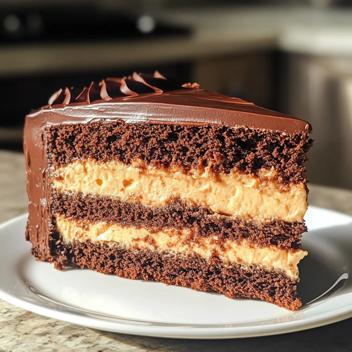 Ultimate Chocolate Custard Cake – A Delicious Treat!
