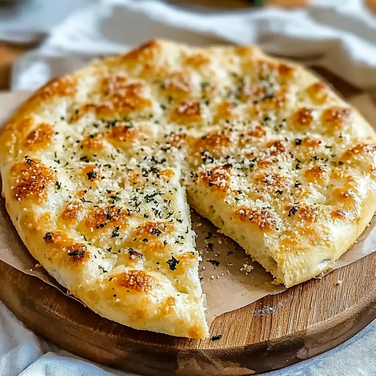 Irresistibly Cheesy Garlic Parmesan Focaccia Bread Recipe