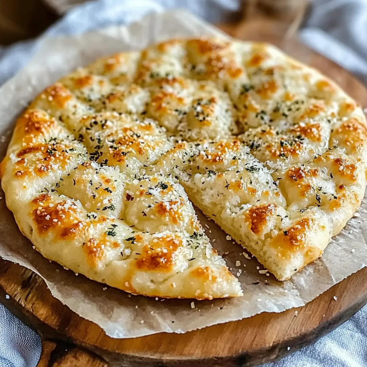 Irresistibly Cheesy Garlic Parmesan Focaccia Bread Recipe