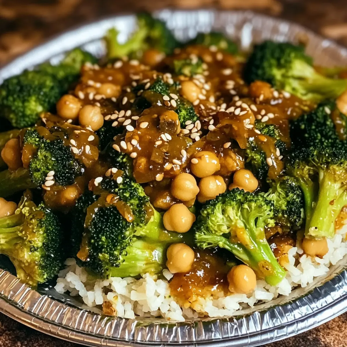 Garlic Broccoli Chickpea Stir Fry: Quick, Healthy Magic!