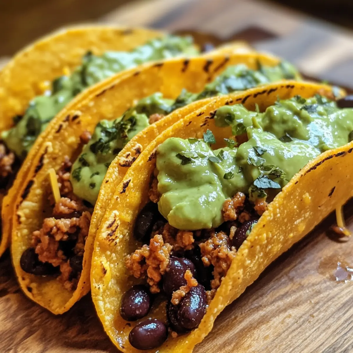 Ultimate Crispy Baked Ground Turkey Tacos with Delicious Avocado