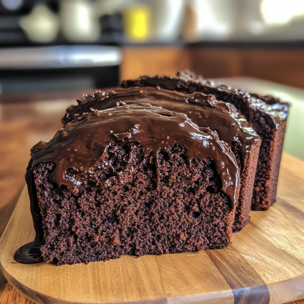 Irresistibly Moist Double Chocolate Loaf Cake You'll Love