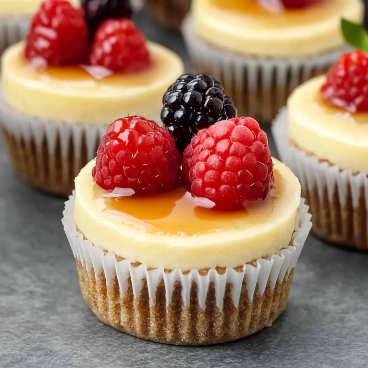 Irresistible Mini Cheesecakes That Melt in Your Mouth