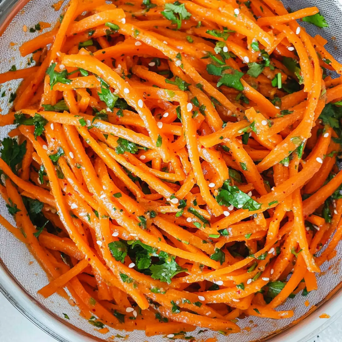 Irresistible Korean Carrot Salad: A Delicious Crunchy Side