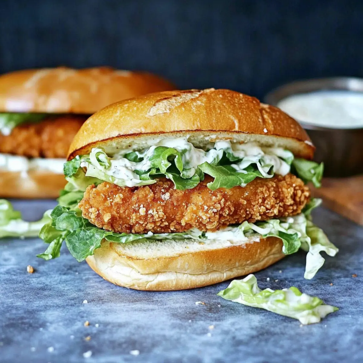 Irresistible Crispy Chicken Caesar Sandwich You'll Love