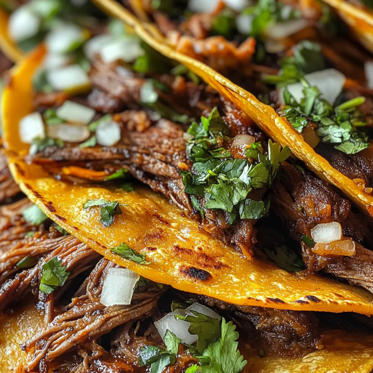 Crock Pot Birria Tacos - Savory Slow-Cooked Perfection