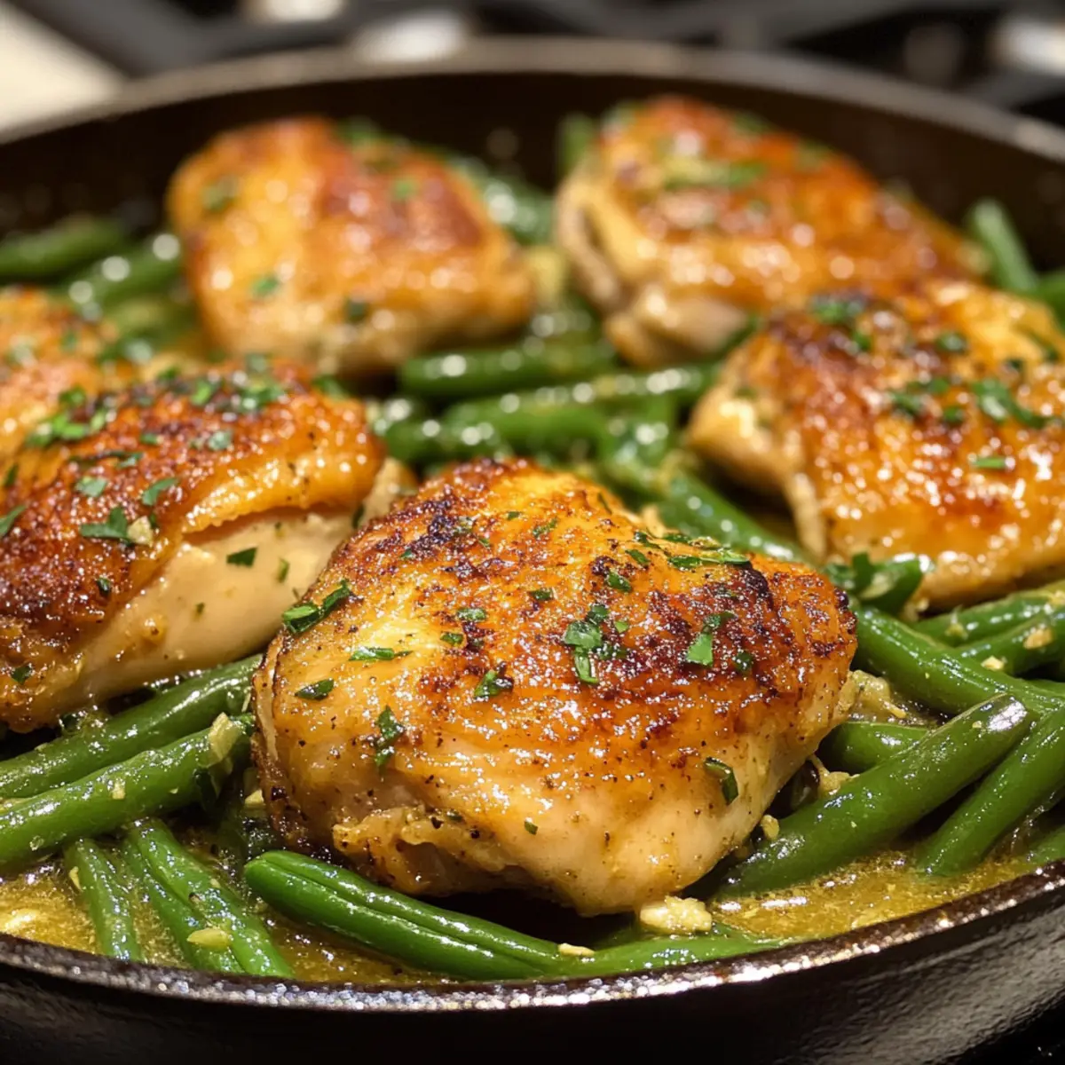 Irresistible Lemon Garlic Butter Chicken Skillet Delight