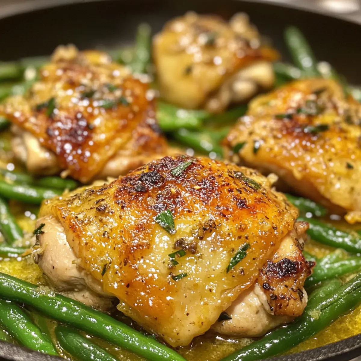 Irresistible Lemon Garlic Butter Chicken Skillet Delight
