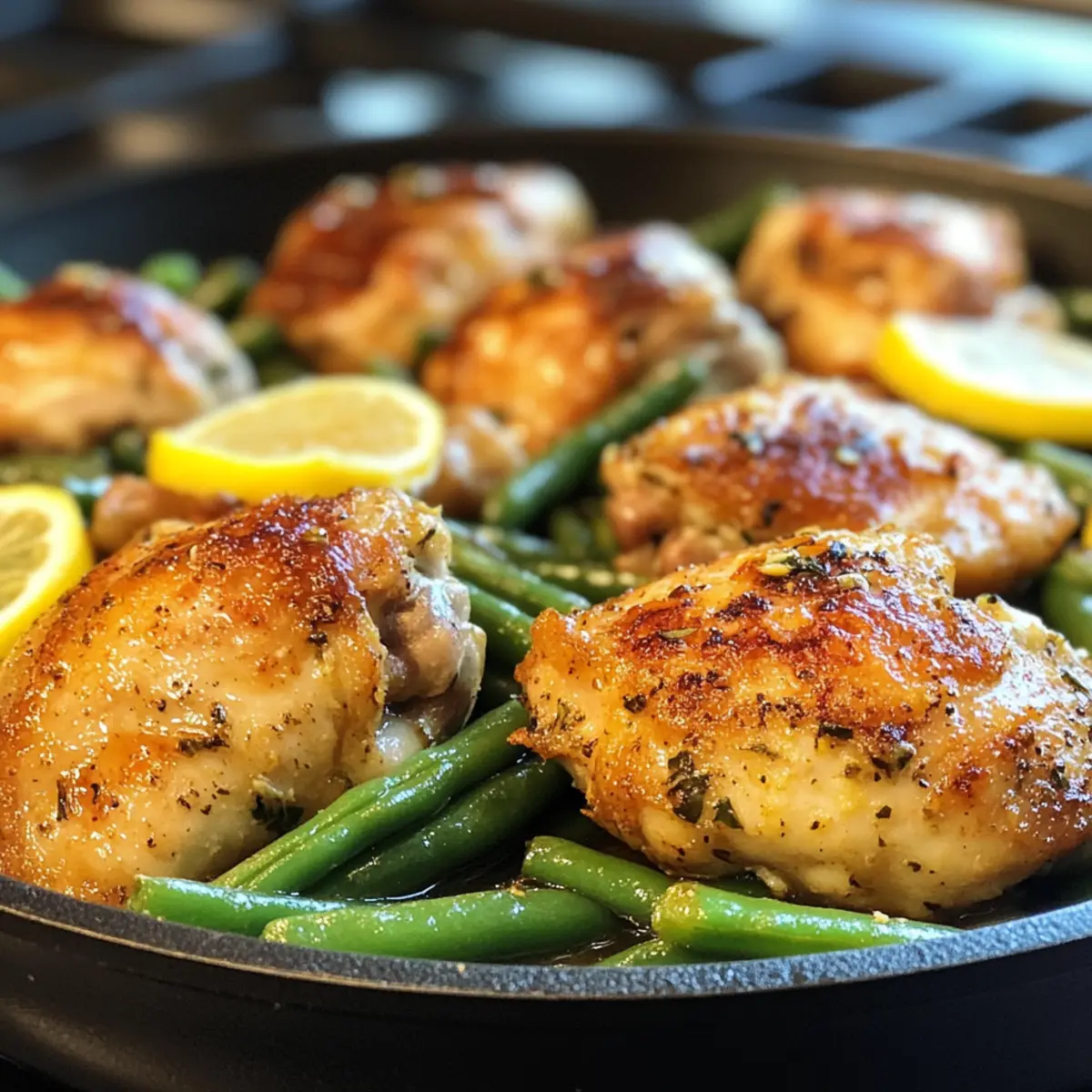 Irresistible Lemon Garlic Butter Chicken Skillet Delight